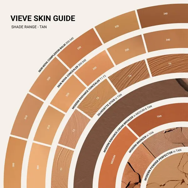 VIEVE Modern Powder Perfector - Tan