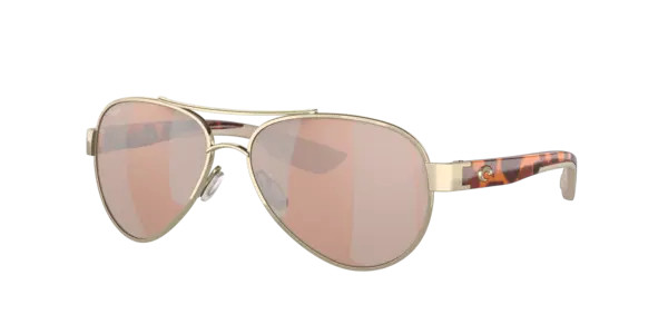 COSTA Sunglass Loreto - Copper Silver Mirror