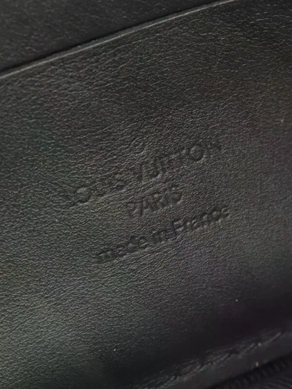 LOUIS VUITTON Monogram Taurillon Pochette Volga Clutch Bag