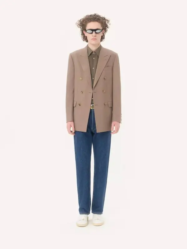 Valentino Garavani Vgold Denim Trousers
