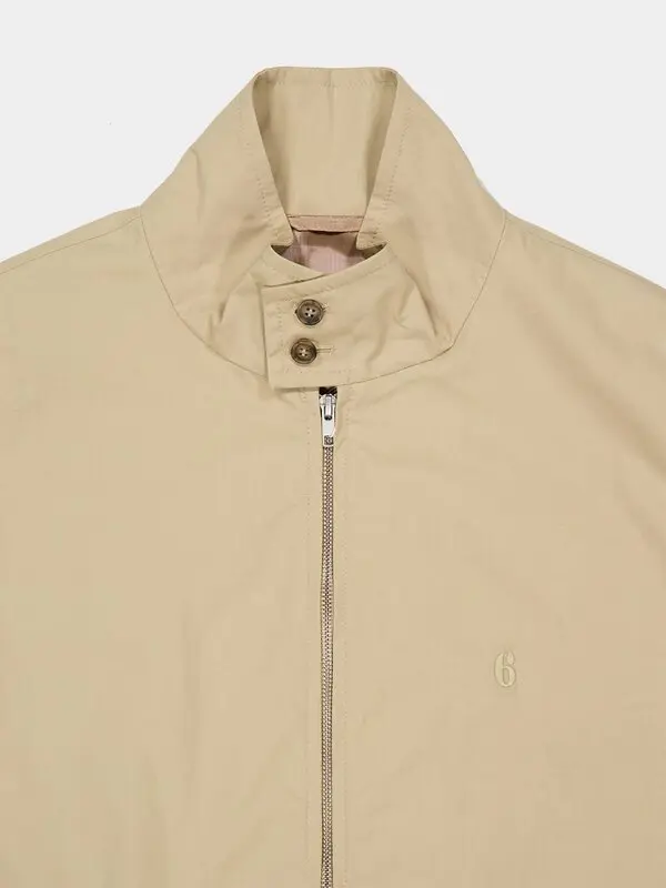 MAISON MARGIELA Sand High-neck Sport Jacket - Beige