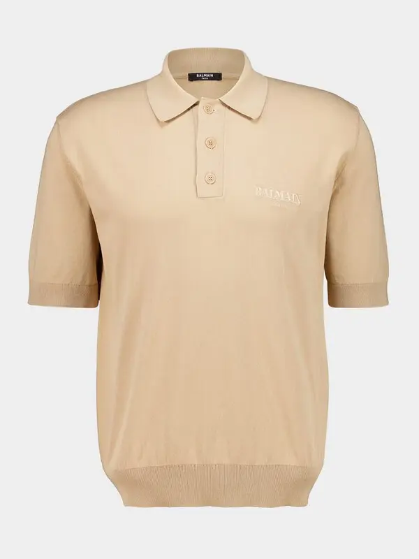 Balmain Embroidered Vintage Polo Shirt