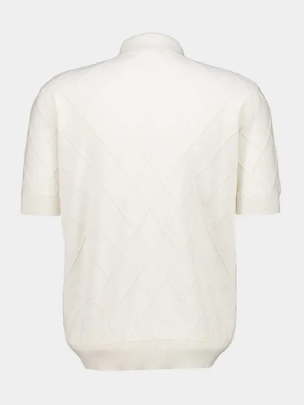 Balmain Vintage Knit Polo Shirt