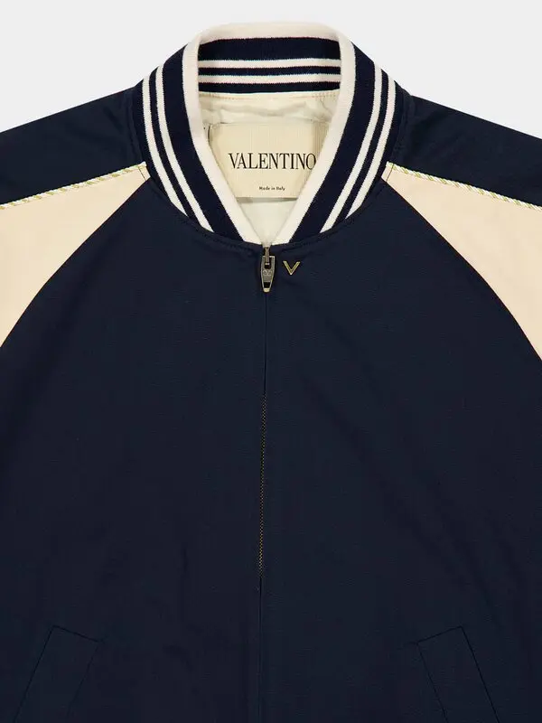 Valentino Garavani Cotton Bomber Jacket