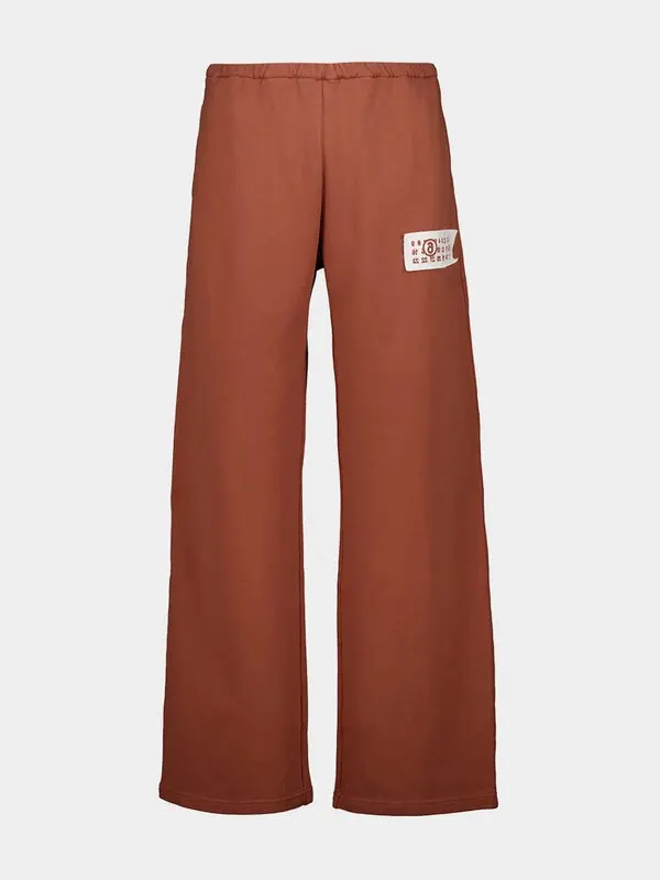 MAISON MARGIELA Rust Patch Detail Drawstring Trousers