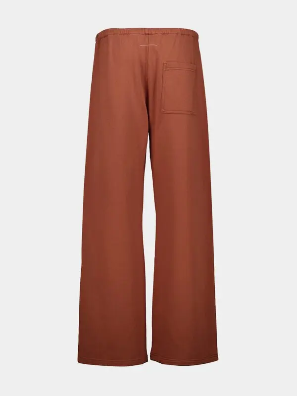 MAISON MARGIELA Rust Patch Detail Drawstring Trousers