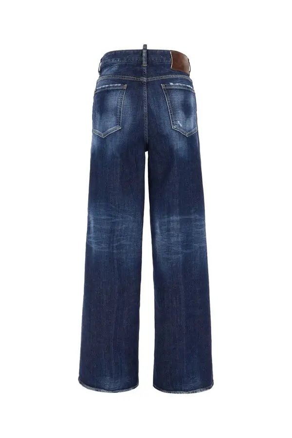 Dsquared2 Wide Leg Jeans - Multicolor