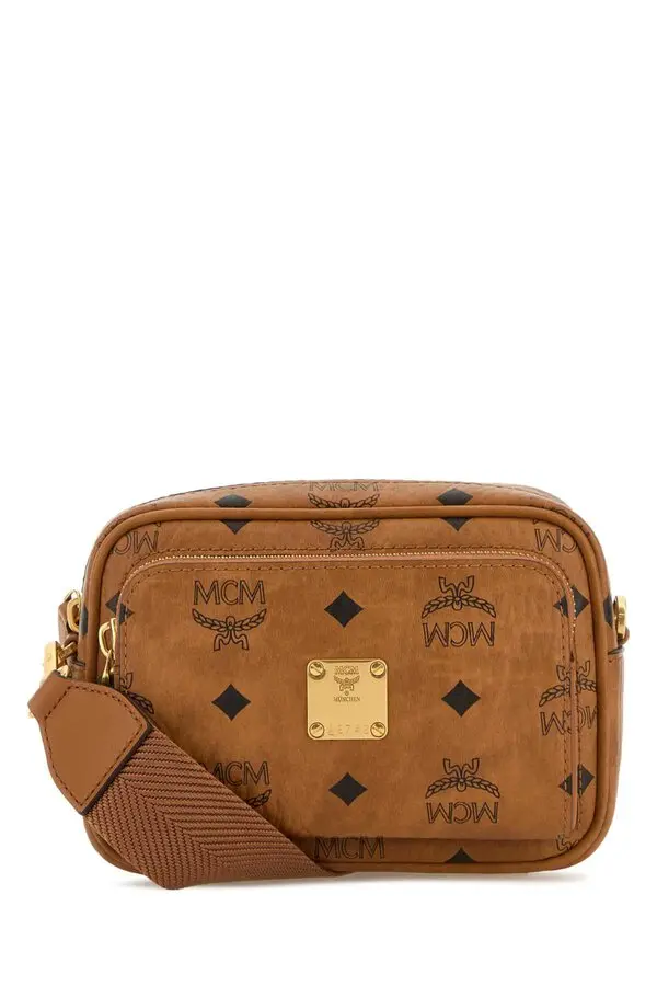 Mcm Printed Canvas Crossbody Bag - Multicolor