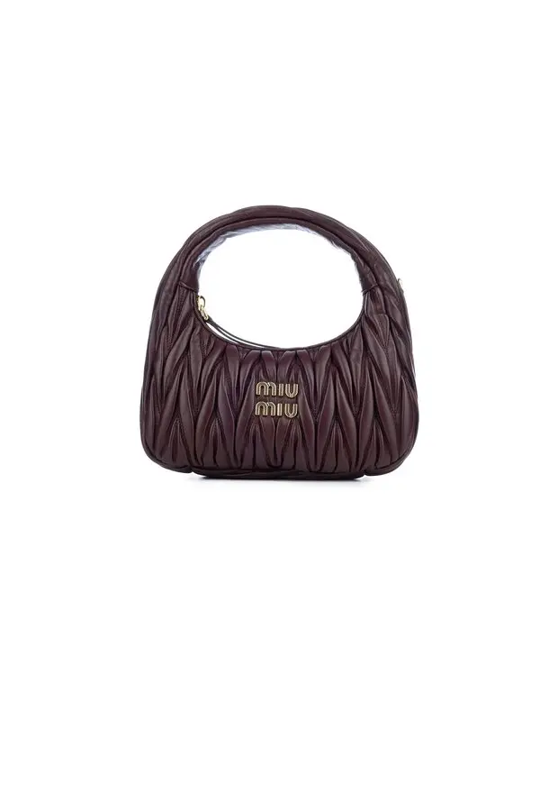 Miu Miu Quilted Leather Handbag