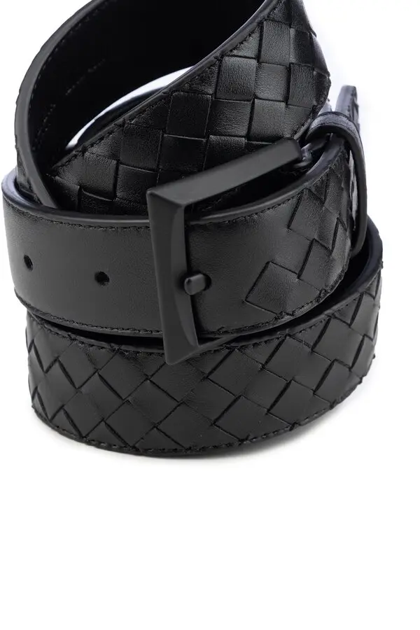 Bottega Veneta Woven Leather Belt - Multicolor