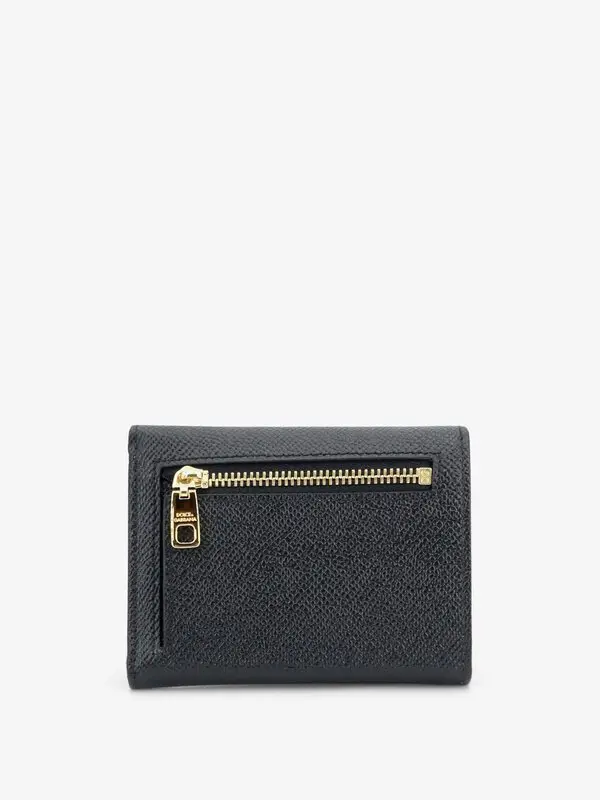 Dolce & Gabbana Hammered Leather Wallet