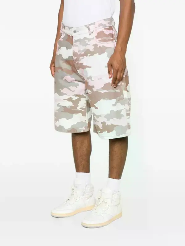 BLUE SKY INN Camouflage Print Shorts
