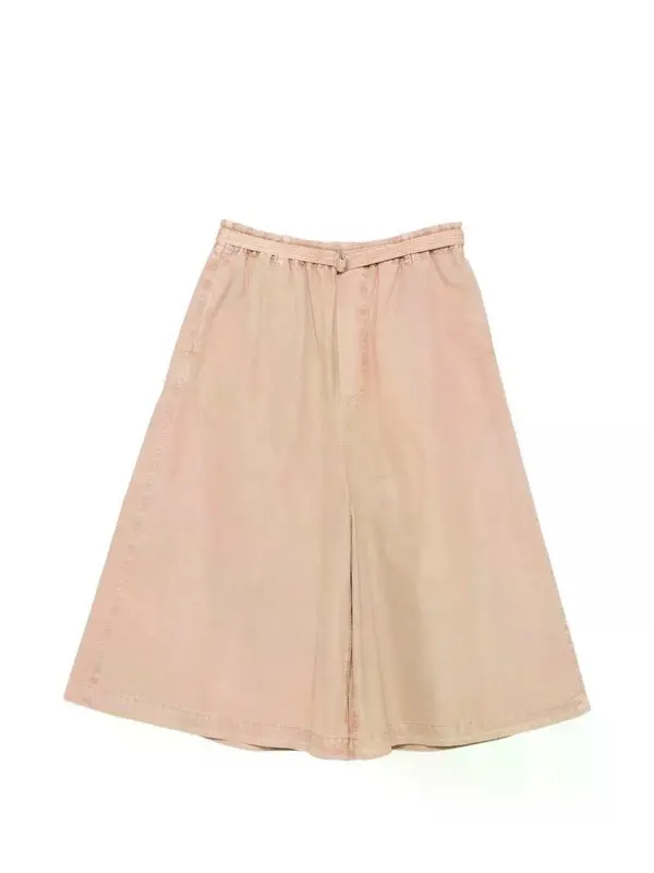 Marni Belted Wide-leg Shorts