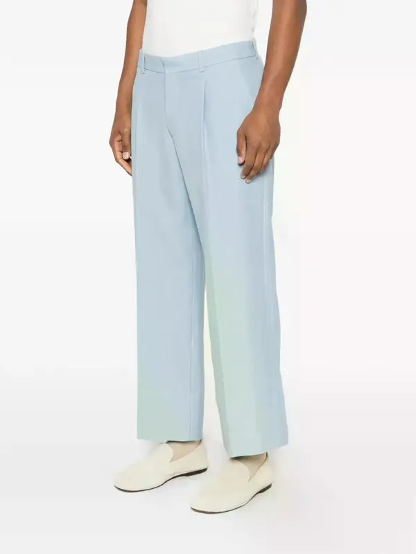 Sandro Pleated Wide-leg Trousers