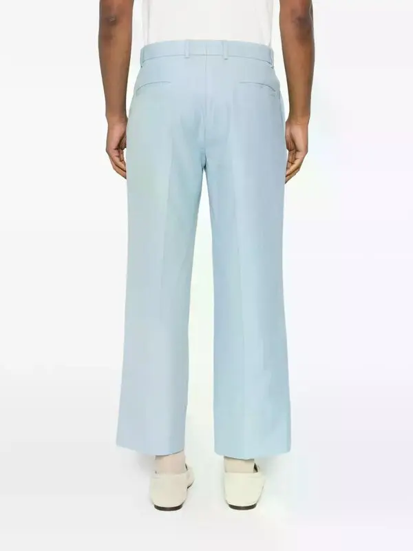 Sandro Pleated Wide-leg Trousers