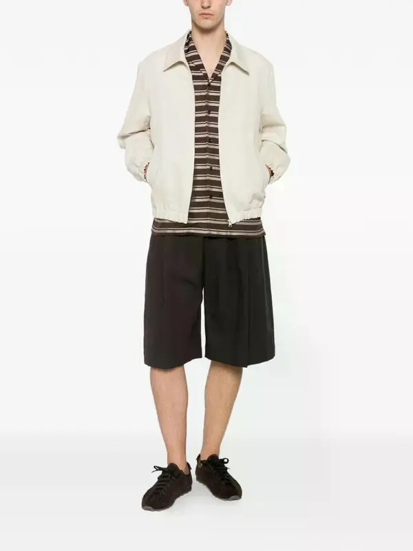 Sandro Zip-up Wing Collar Jacket