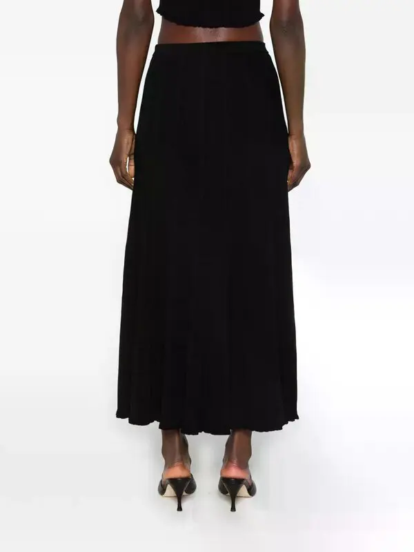 Sandro Button-embellished Flared Skirt