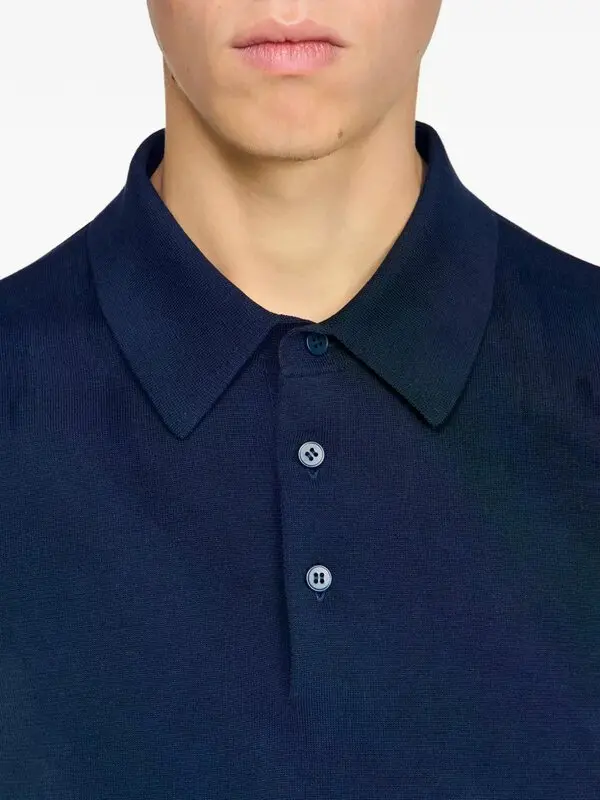Sandro Short-sleeve Polo Shirt - Blue