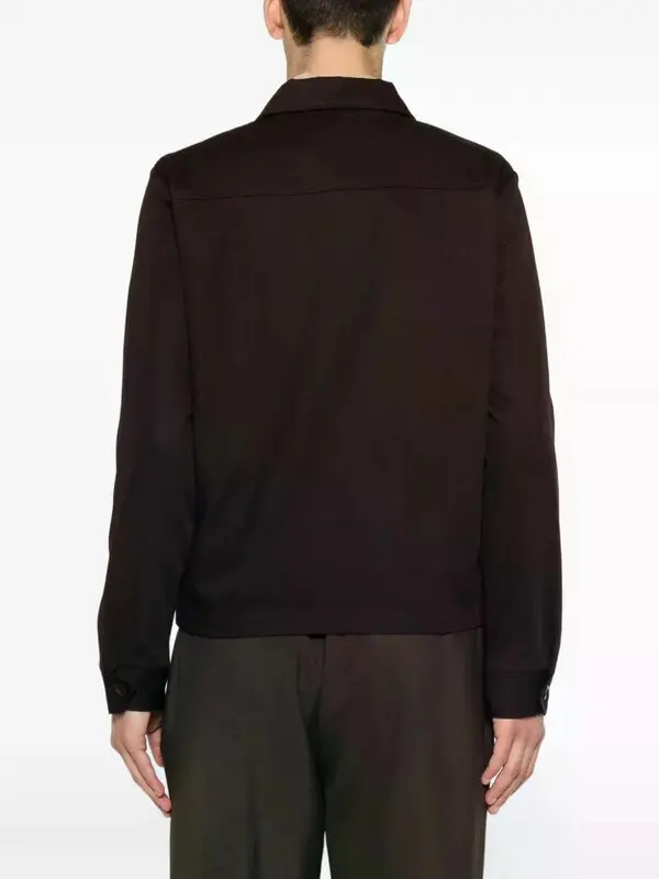 Sandro Zip-up Wing-collar Jacket