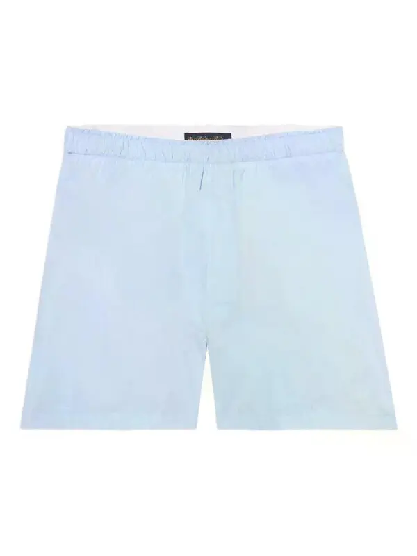 Brooks Brothers Cotton Boxer Shorts - Blue