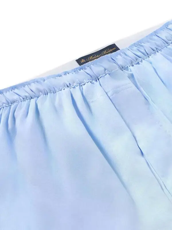 Brooks Brothers Cotton Boxer Shorts - Blue