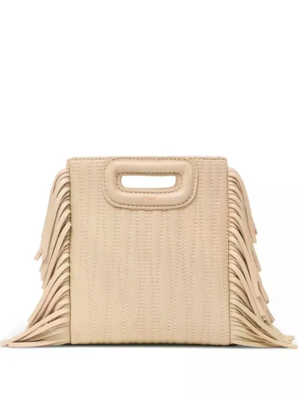 Maje Mini Fringed Tote Bag