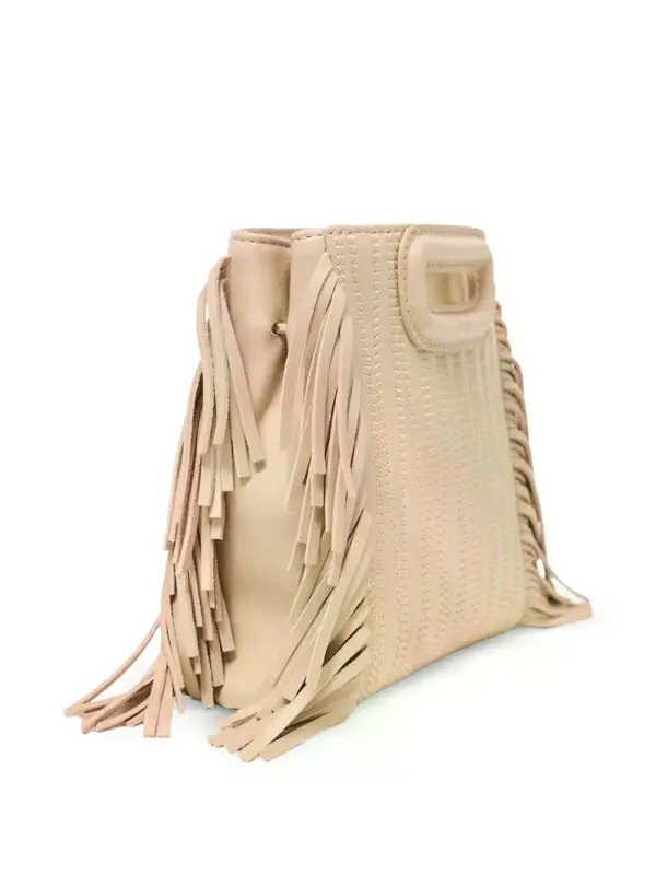 Maje Mini Fringed Tote Bag