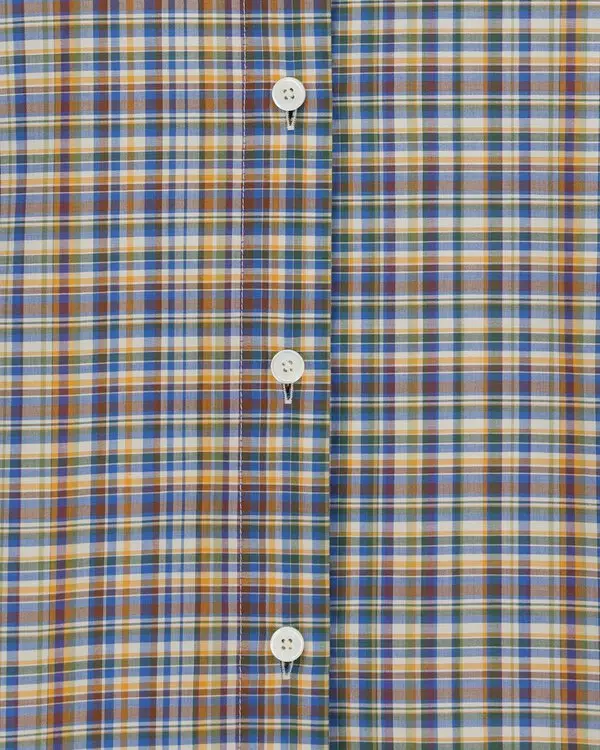 TOTEME Classic Cotton Shirt With Checked Pattern - Multicolour