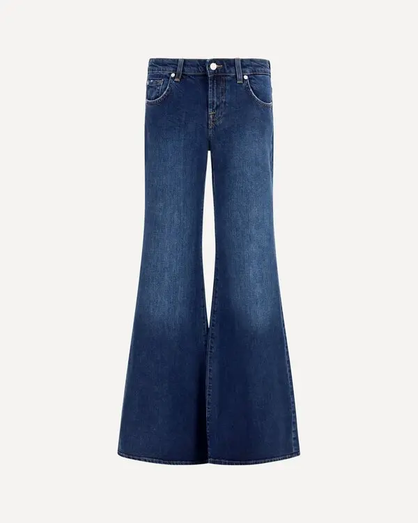 7FOR 7 For All Mankind Low-rise Flared Jeans