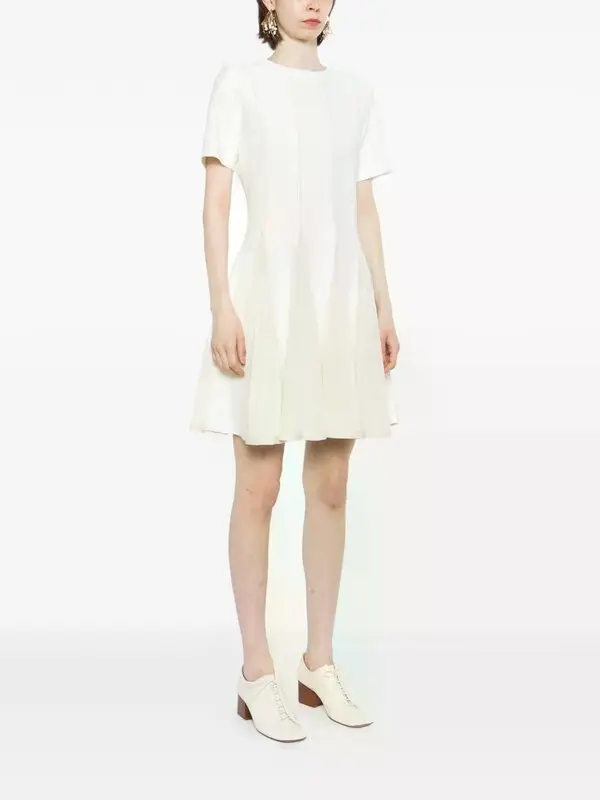 CFCL Ribbed-knit Panelled Dress