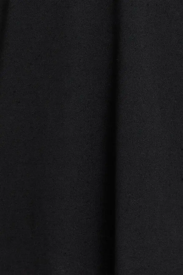 JAMES PERSE Linen-blend Knit Sweater With Side Slits