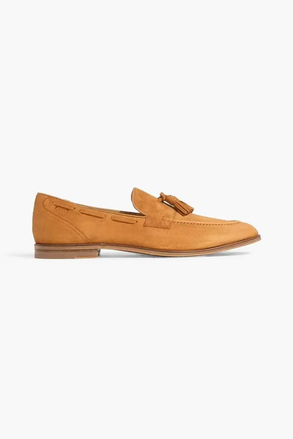 Bally Williard Tasseled Suede Loafers