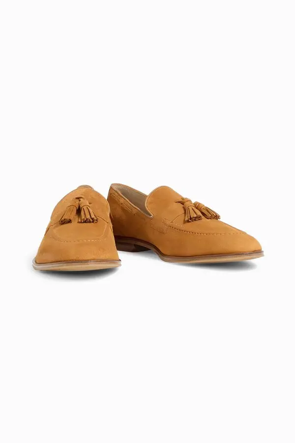 Bally Williard Tasseled Suede Loafers