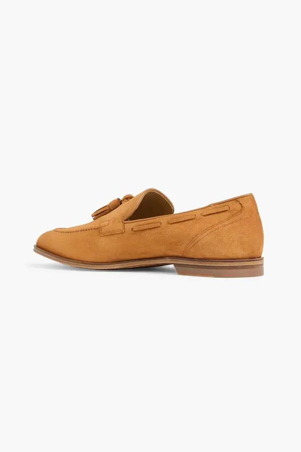 Bally Williard Tasseled Suede Loafers