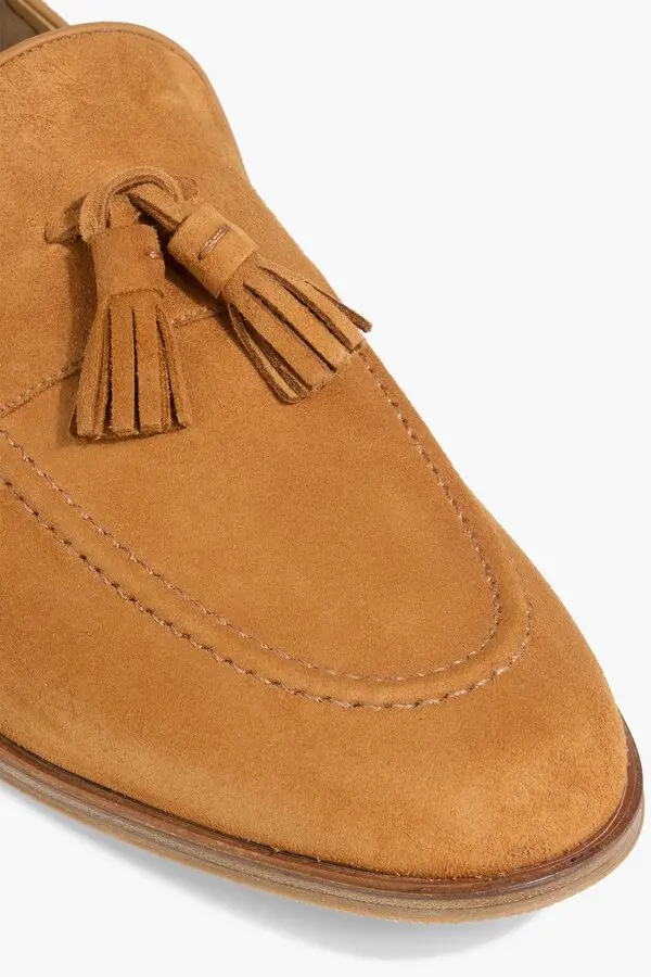 Bally Williard Tasseled Suede Loafers