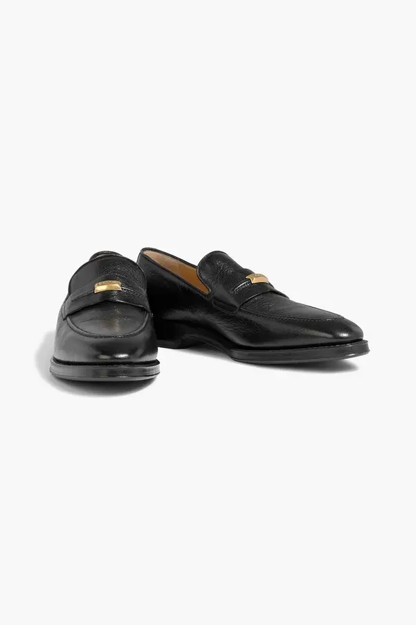 Bally Leather Penny Loafers