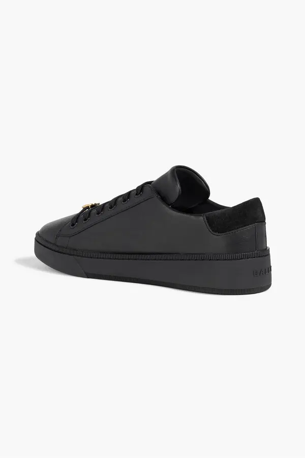 Bally Ryver Embellished Leather Sneakers