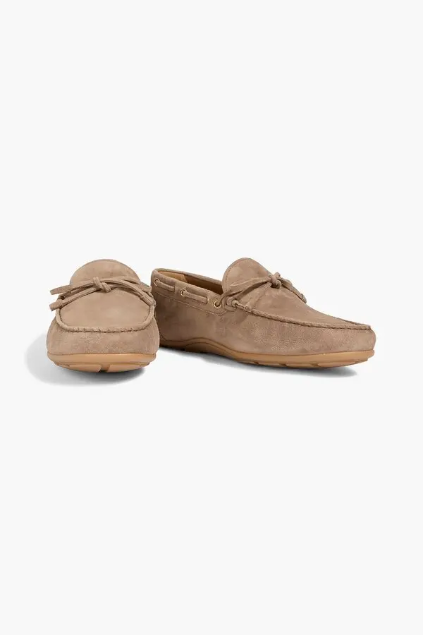 Bally Clarkson Suede Driving Moccasins
