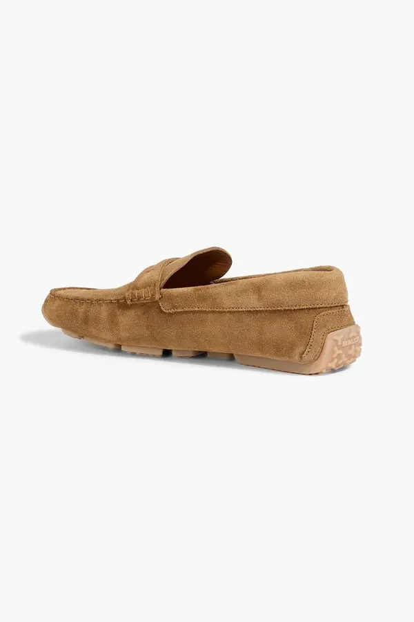 Bally Palven Suede Driving Shoes