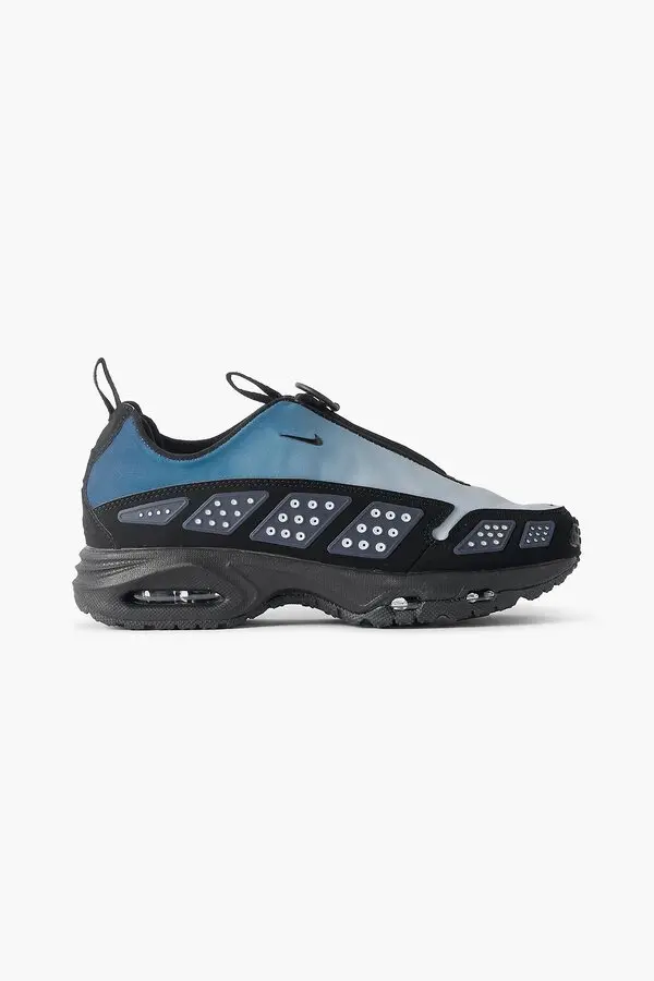 Nike Air Max Sndr Rubbertrimmed Scuba Sneakers - Slate Blue