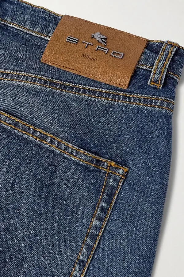 Etro Straight-leg Denim Jeans