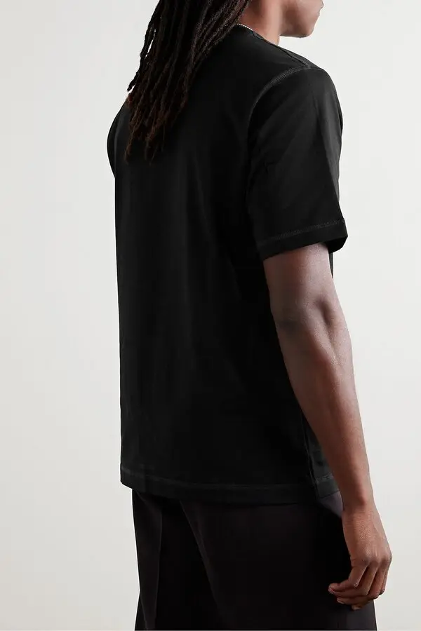 Dolce & Gabbana Logoappliquéd Cottonjersey Tshirt