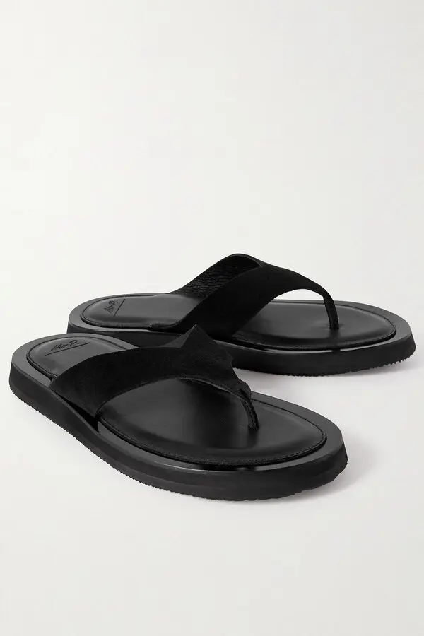 Mr P. Fede Suede Thong Sandals