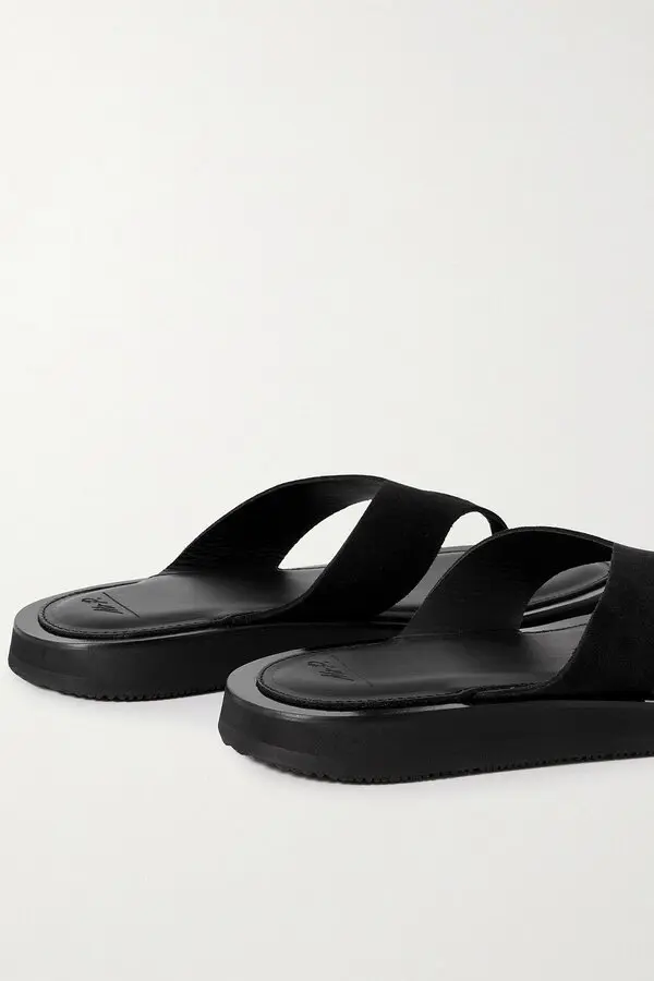 Mr P. Fede Suede Thong Sandals