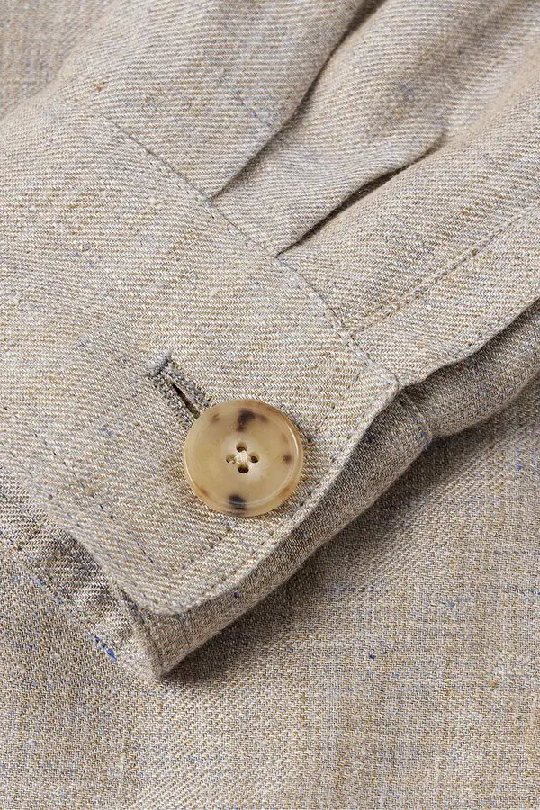 Etro Linen Twill Overshirt