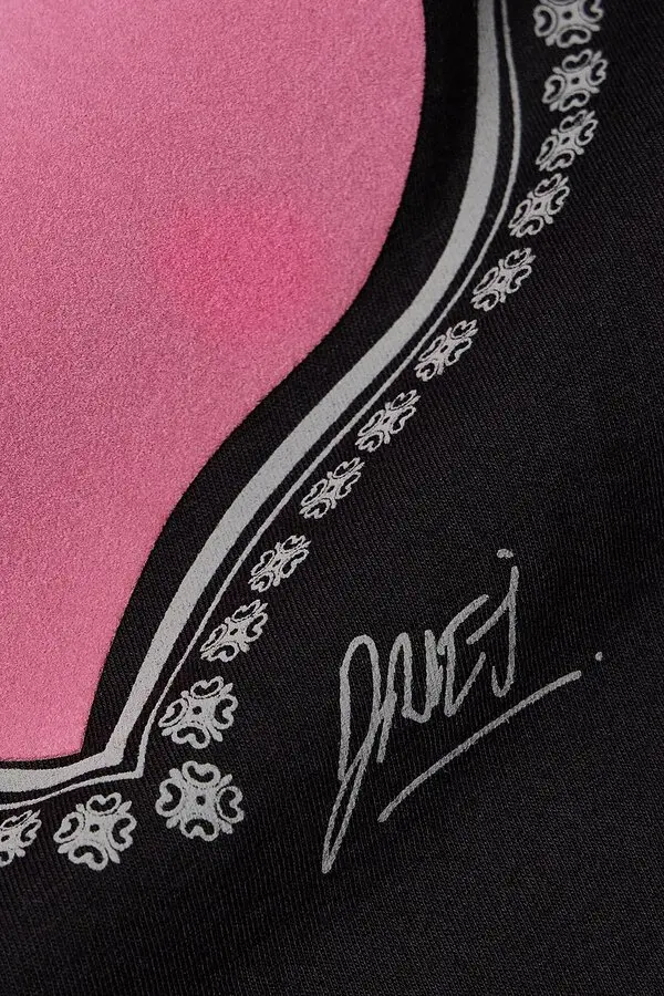 Dries Van Noten Slimfit Appliquéd Printed Cottonjersey Tshirt