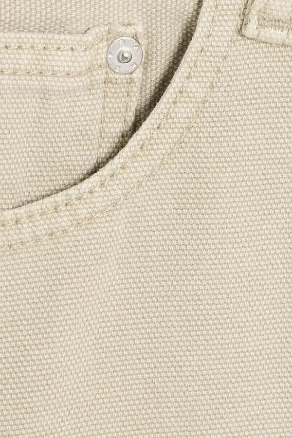 FRAME Cotton Canvas Shorts
