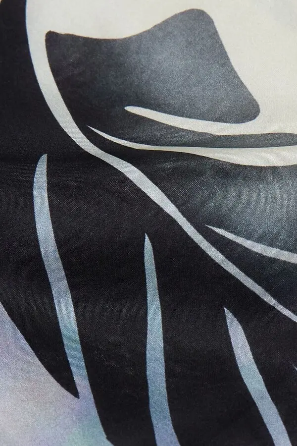 Dries Van Noten Printed Silk-satin Trench Coat