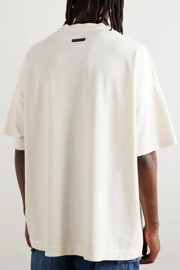 Fear Of God Thunderbird Oversized Printed Cottonjersey Tshirt