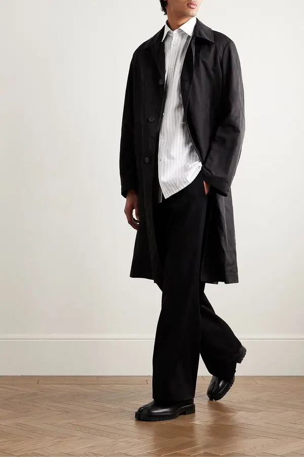 MAISON MARGIELA Slimfit Striped Cottonpoplin Shirt
